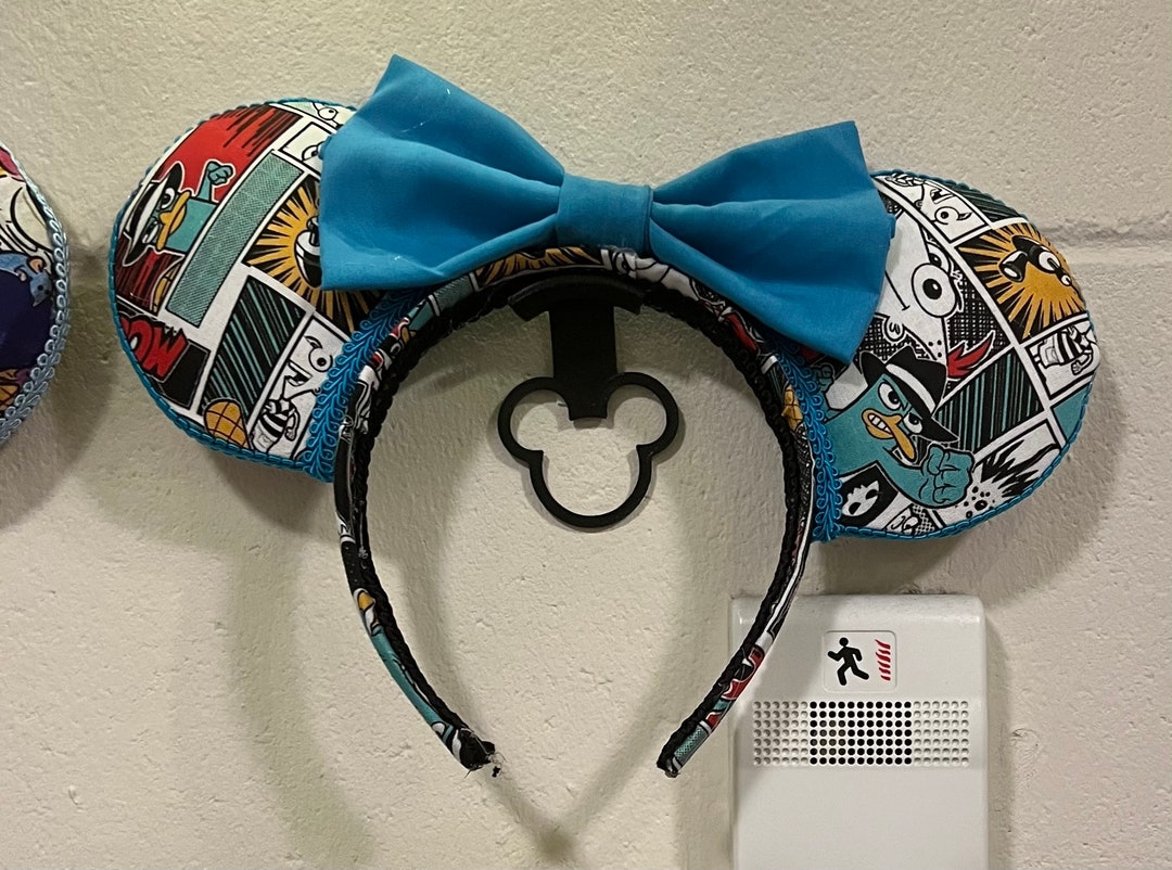 LIMITED EDITION Phineas and Ferb Mickey Ears (featuring Perry the ...
