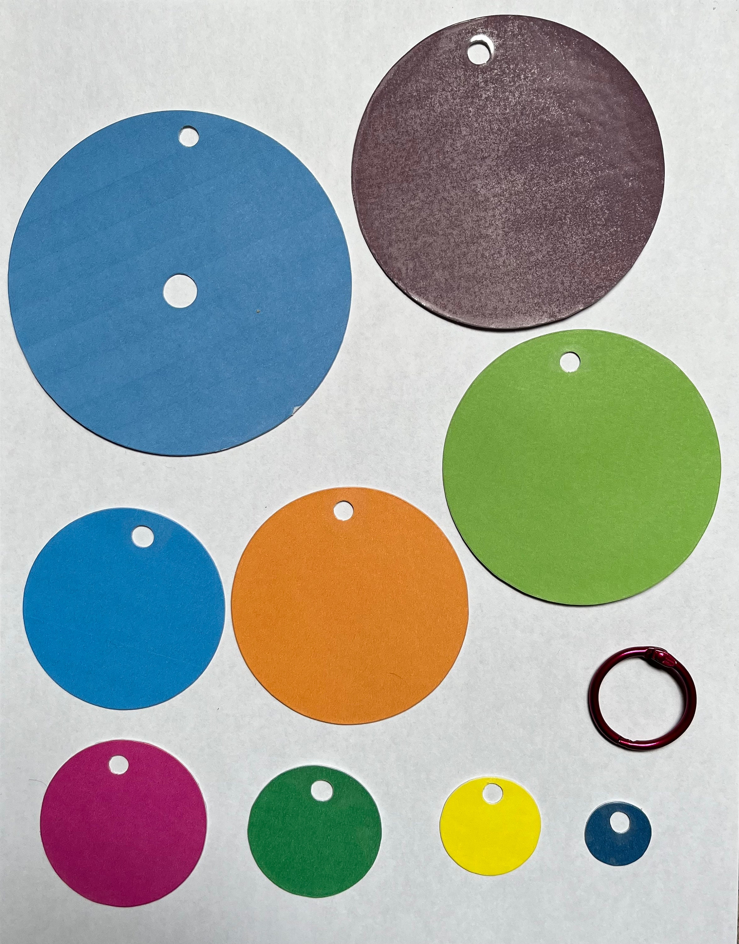 DILATION PACK: Chart and Circles 1-10cm Laminated (childbirth Educator ...