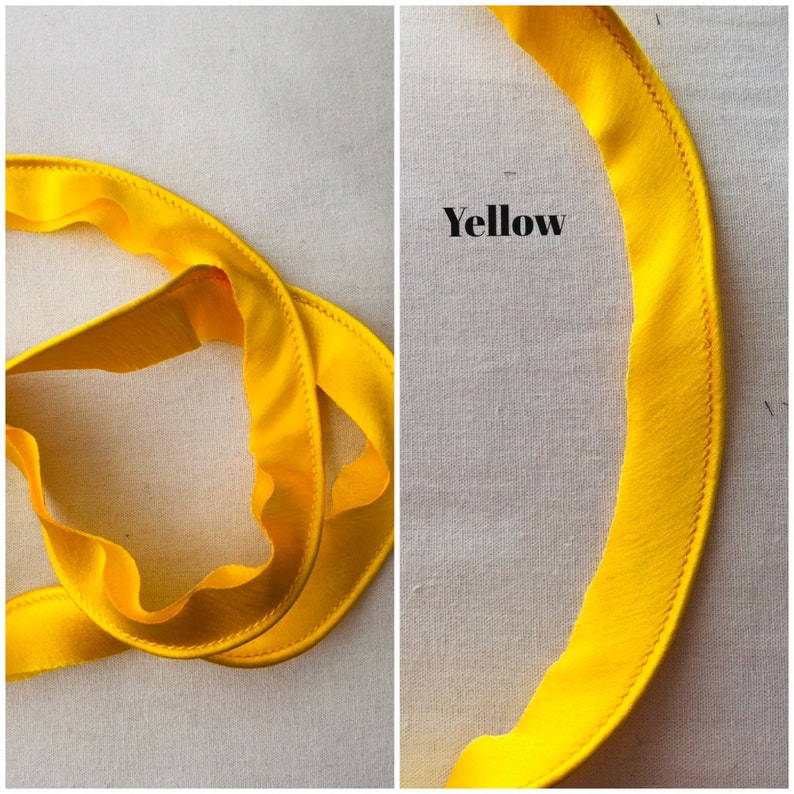 Luxurious Satin Piping Trim for Sewing & Craft Projects – Multiple ...