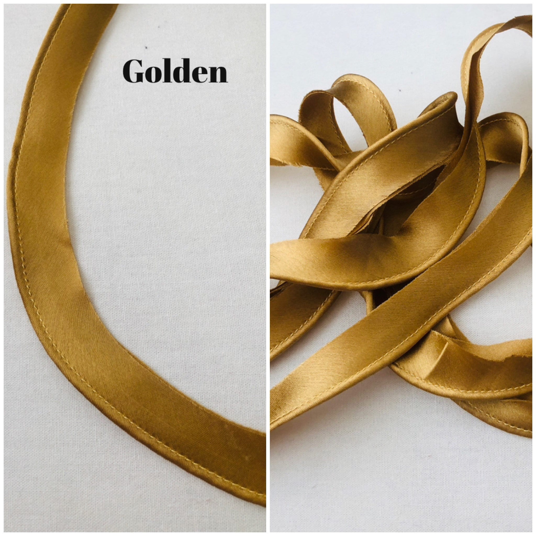 Luxurious Satin Piping Trim for Sewing & Craft Projects – Multiple ...