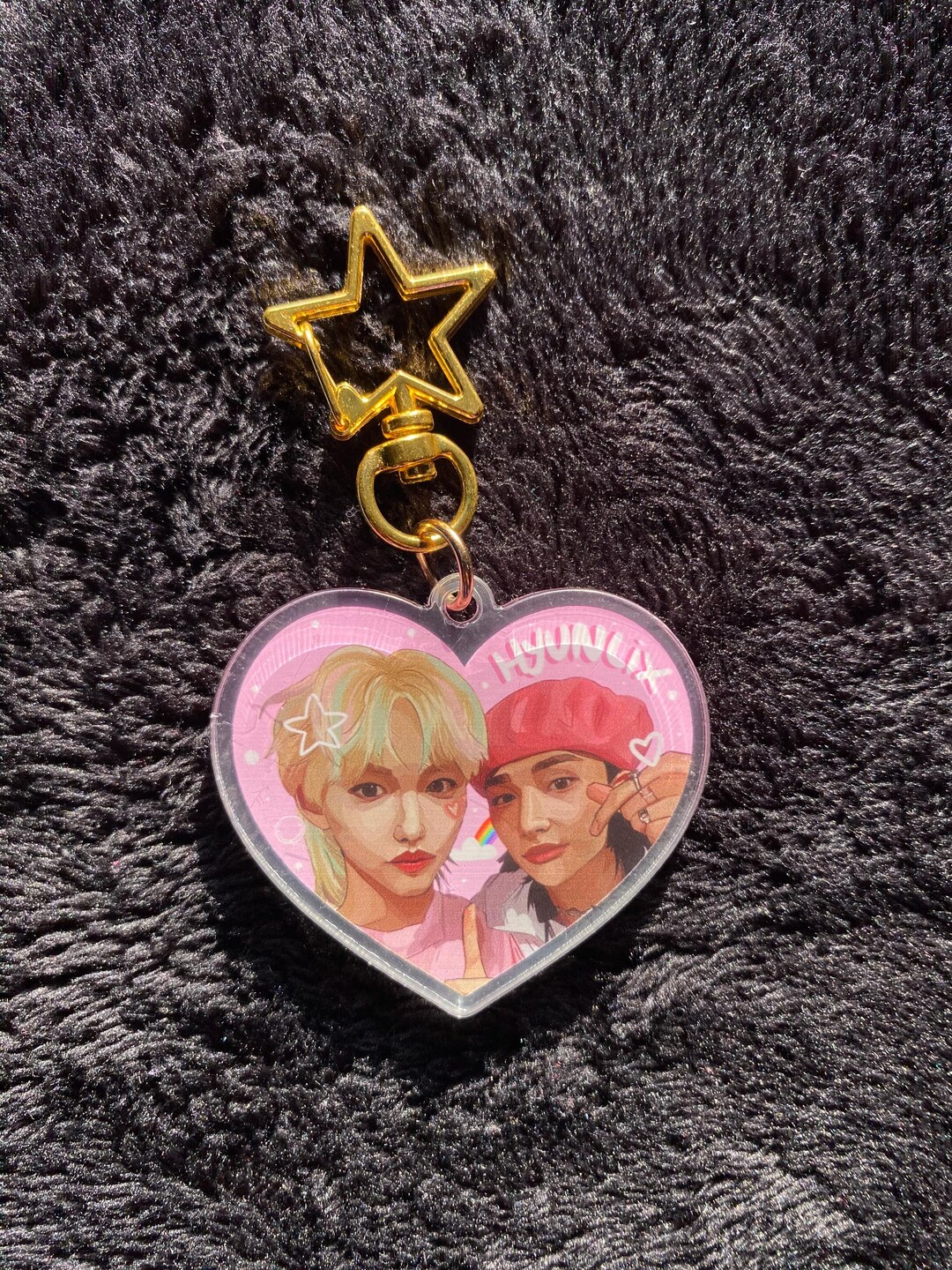 Fanmade Stray Kids Hyunlix Keychain - Etsy