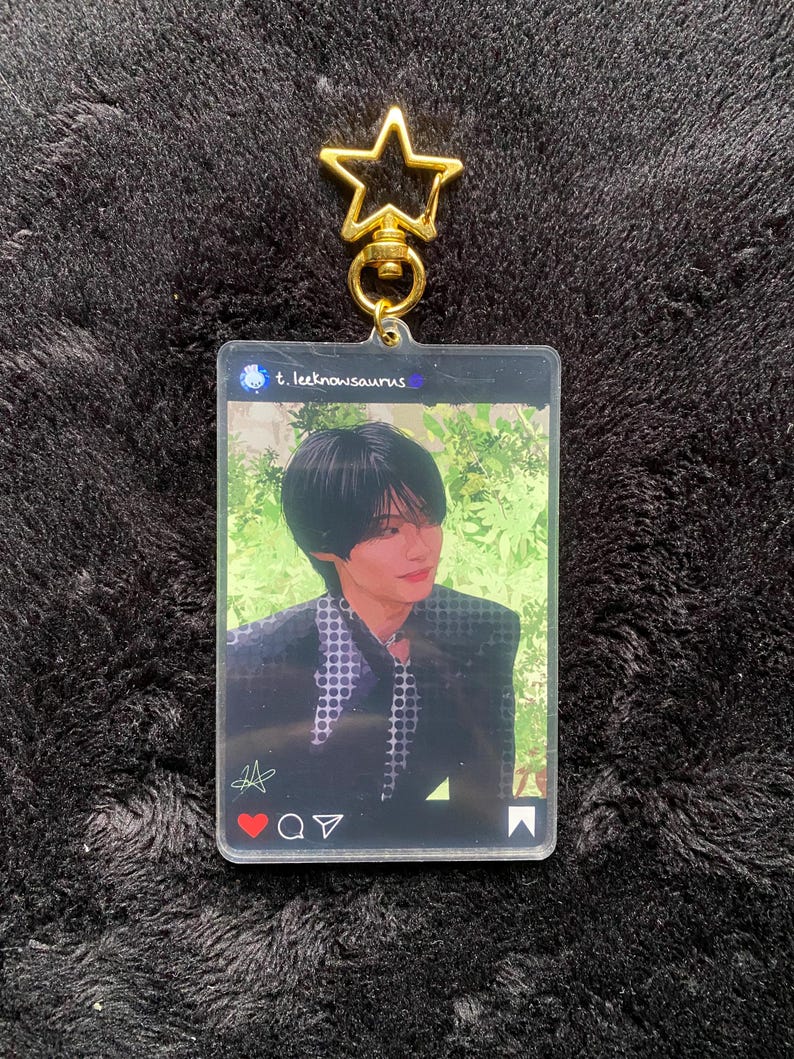 Fanmade Stray Kids Lee Know Keychain - Etsy