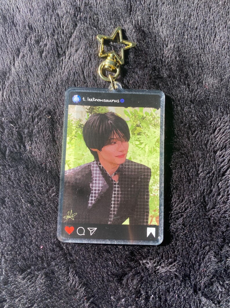 Fanmade Stray Kids Lee Know Keychain - Etsy