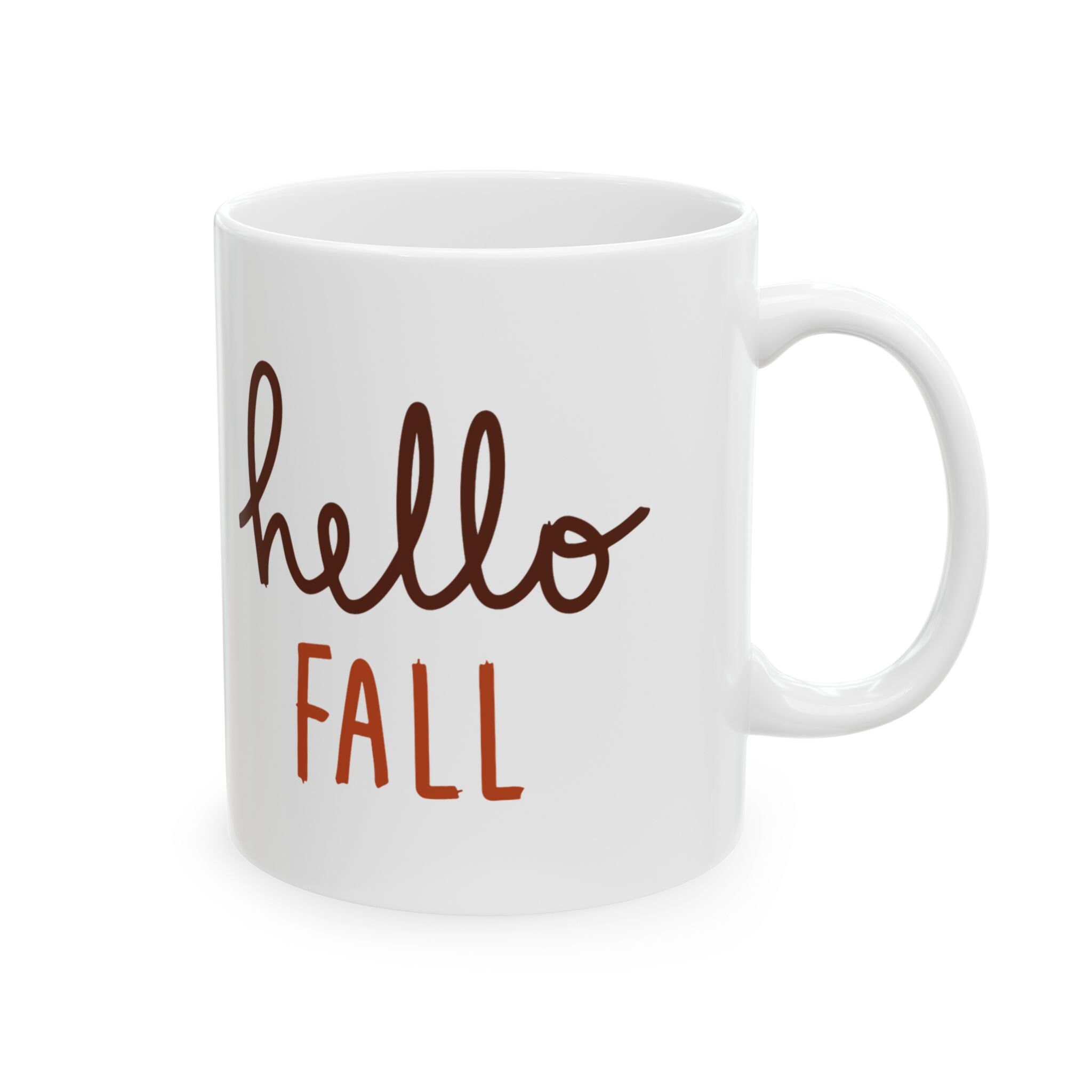 Hello Fall Mug - Etsy