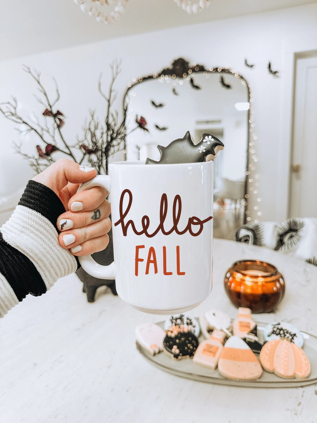 Hello Fall Mug - Etsy