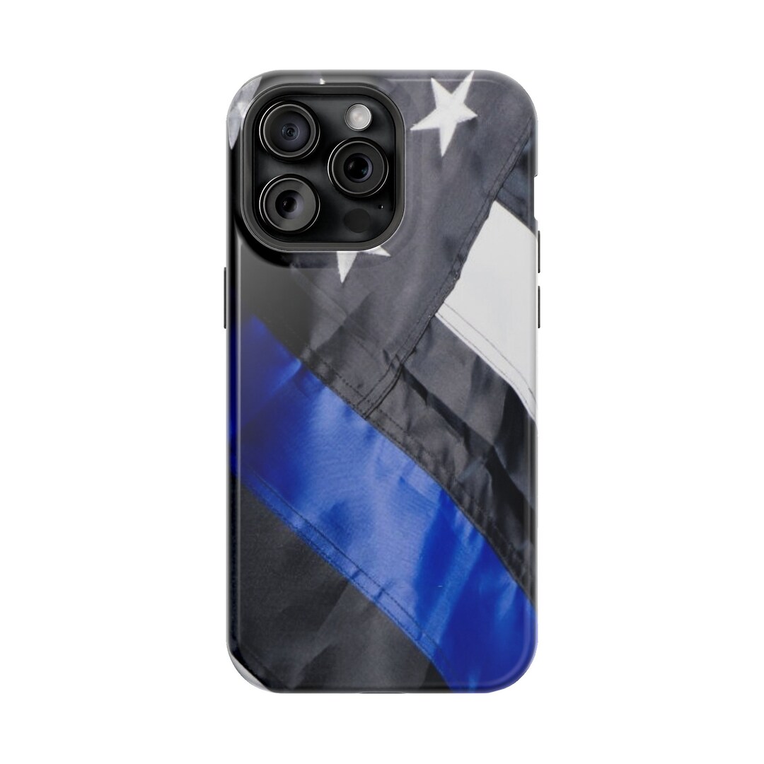 Thin Blue Line Gifts | Custom Thin Blue Line iPhone Case | Police Flag ...