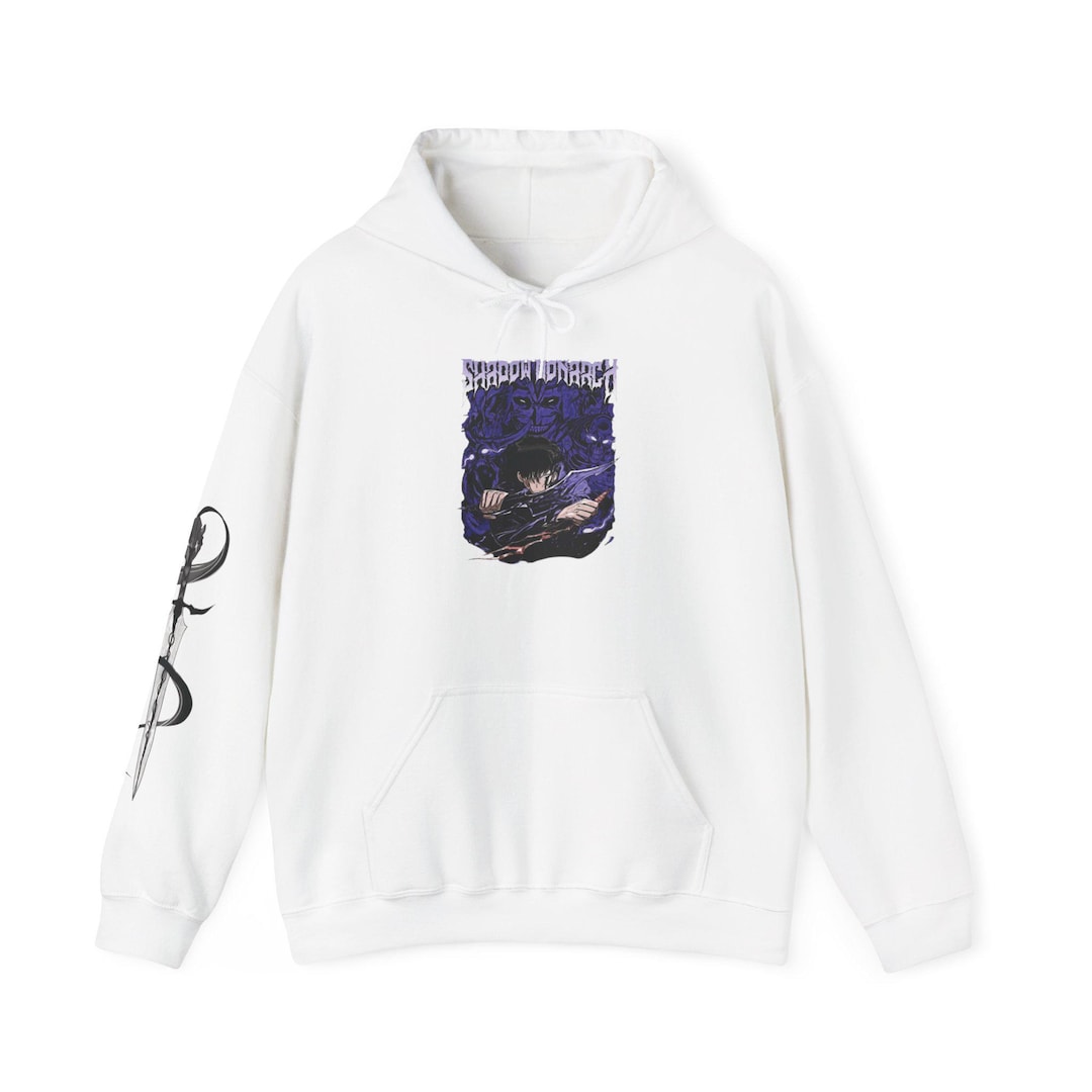 Solo Leveling Anime Hoodie Heavy Blend Hooded Sweatshirt, Manga Gift ...