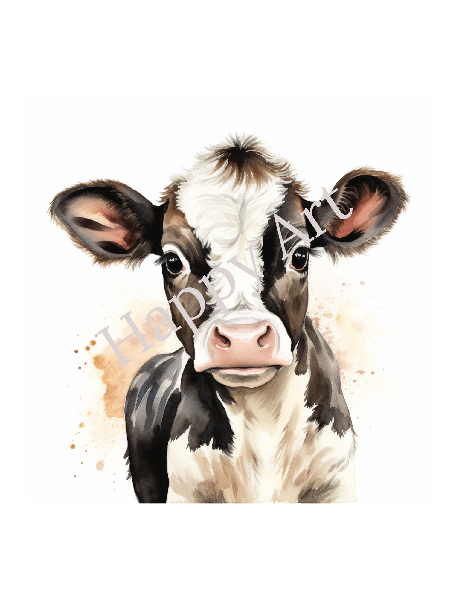 Cow Clip Art Cow Digital Download Bundle Farm Animal Graphics - Etsy
