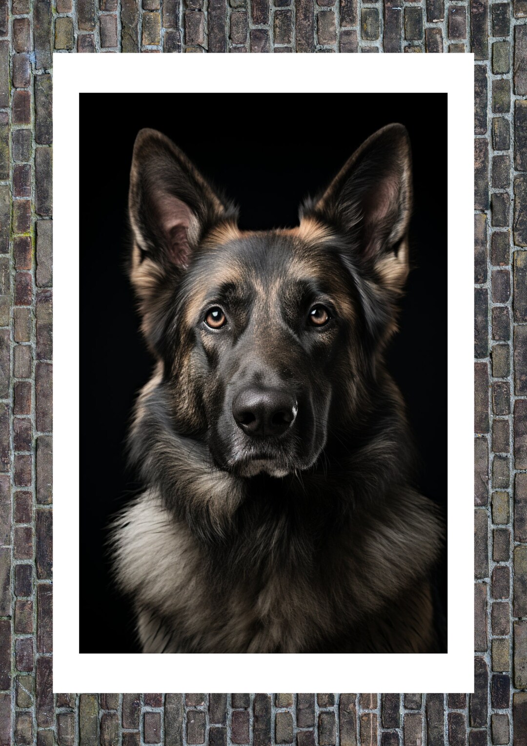 German Shepherd Wall Art Dog Lover Wall Art German Shepherd - Etsy