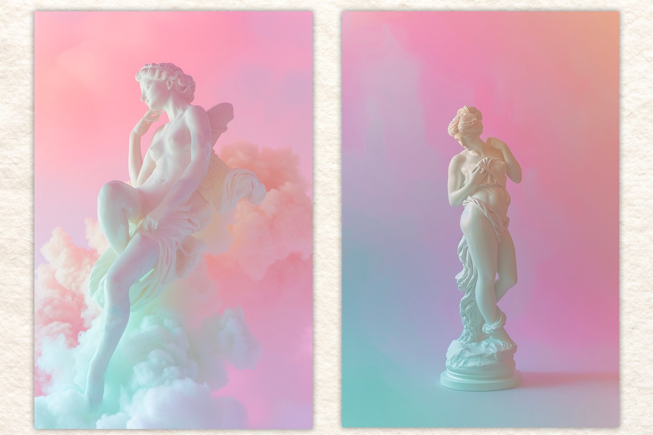 Aphrodite Summer Printable Journal Papers | Collage Sheets | Greek ...