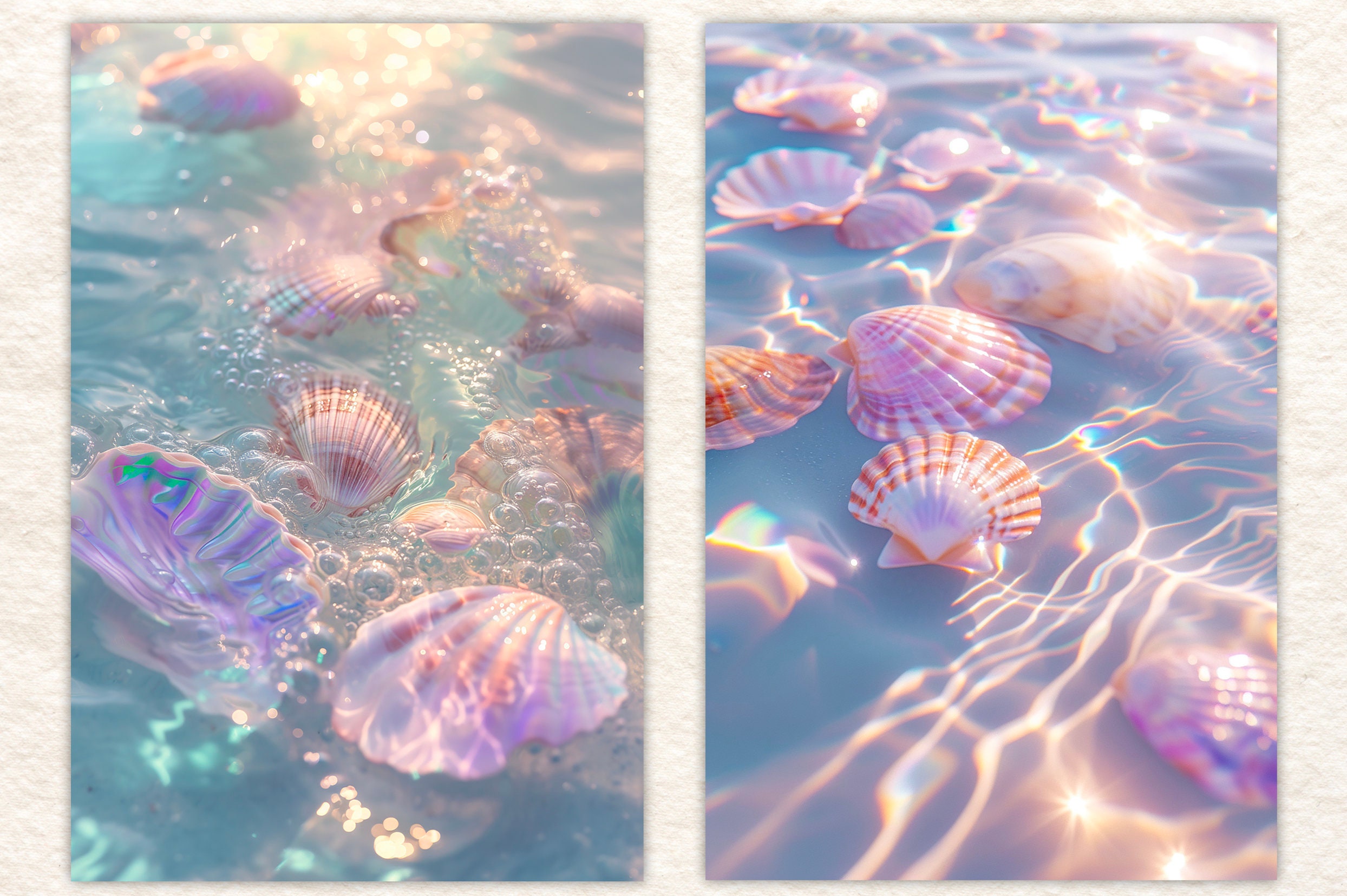 Aphrodite Summer Printable Journal Papers | Collage Sheets | Greek Goddesses | Seashells ...