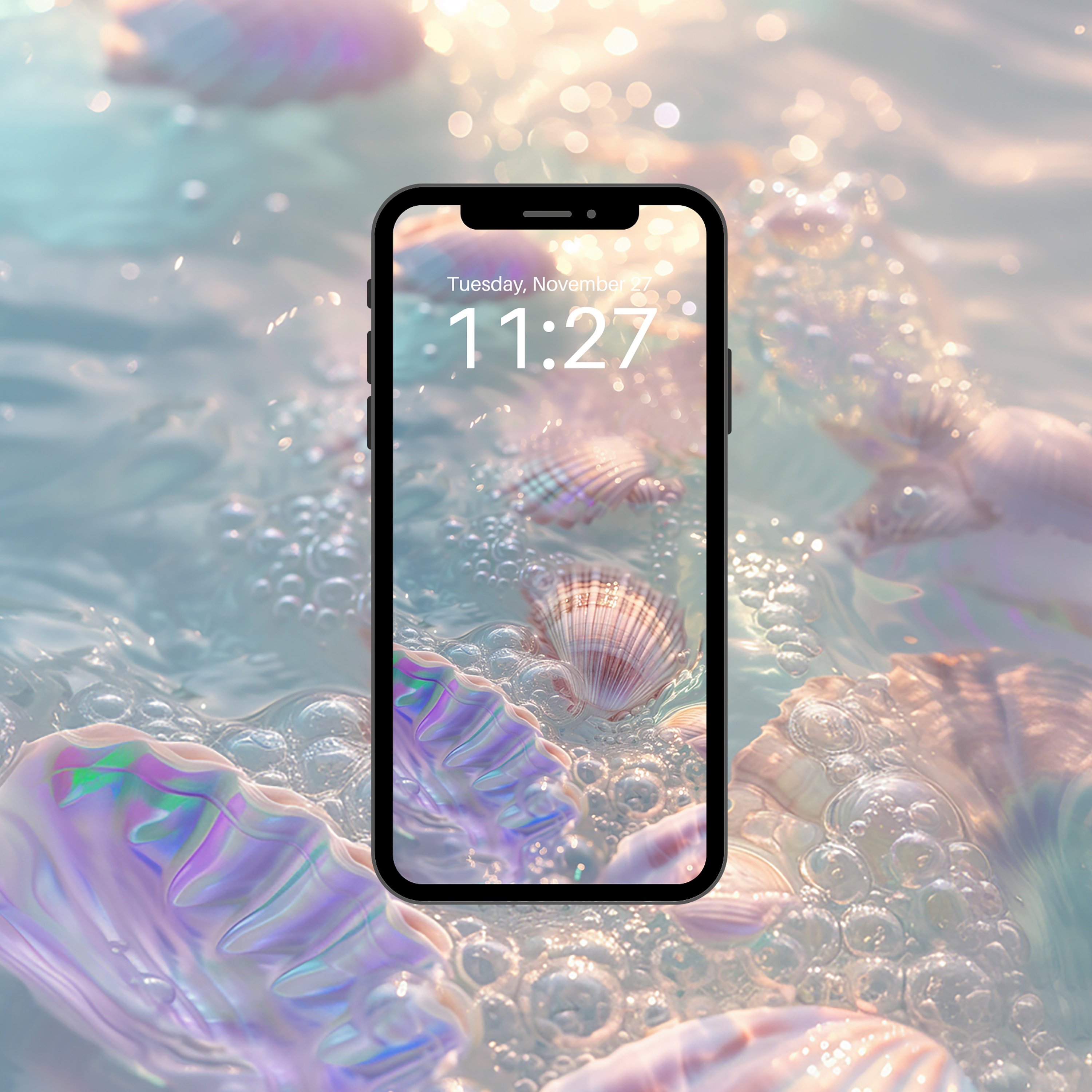 Surreal Seashells iPhone Wallpaper Bundle | Set of 6 | Instant Download ...