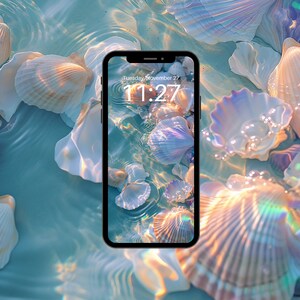 Surreal Seashells iPhone Wallpaper Bundle | Set of 6 | Instant Download ...