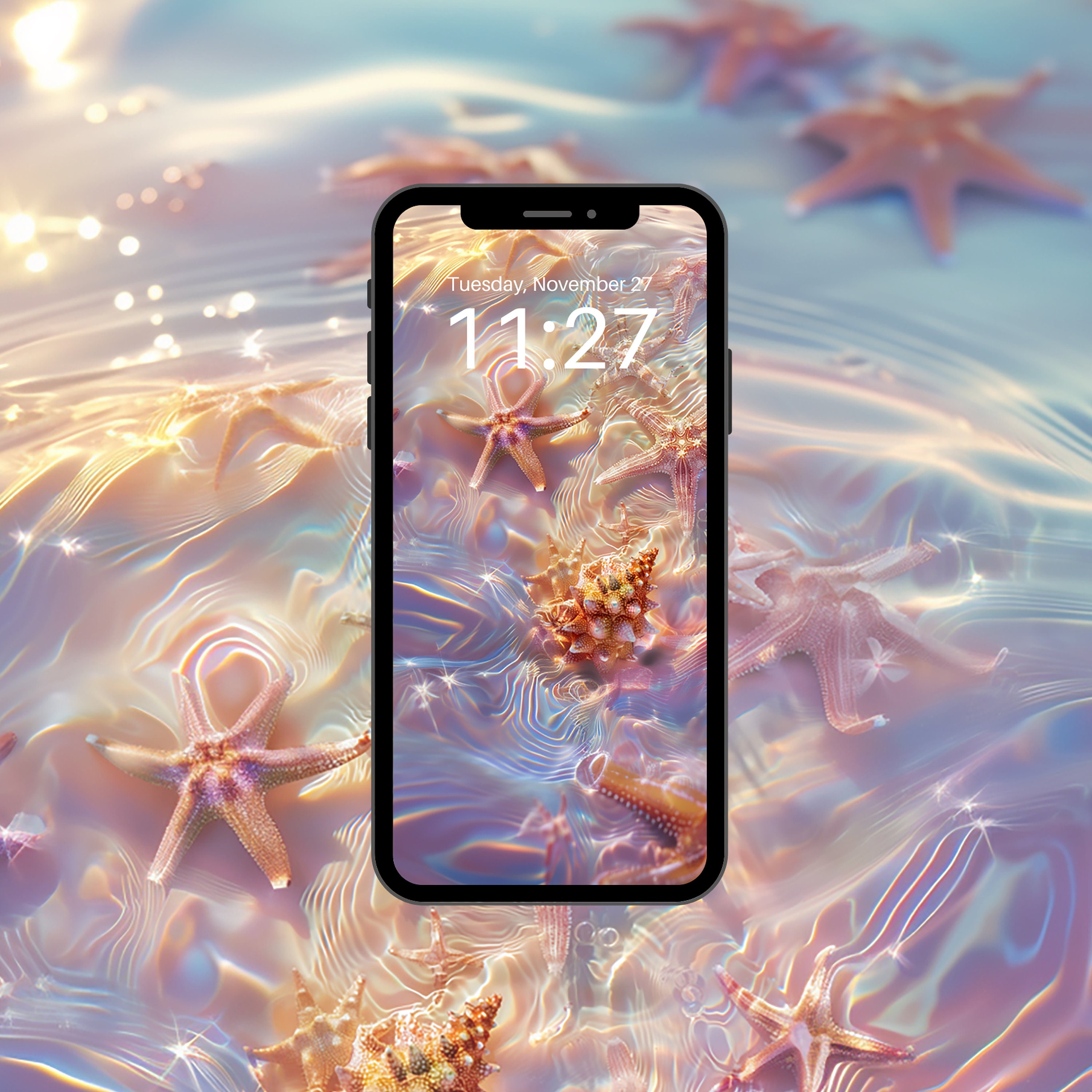 Surreal Seashells iPhone Wallpaper Bundle | Set of 6 | Instant Download ...