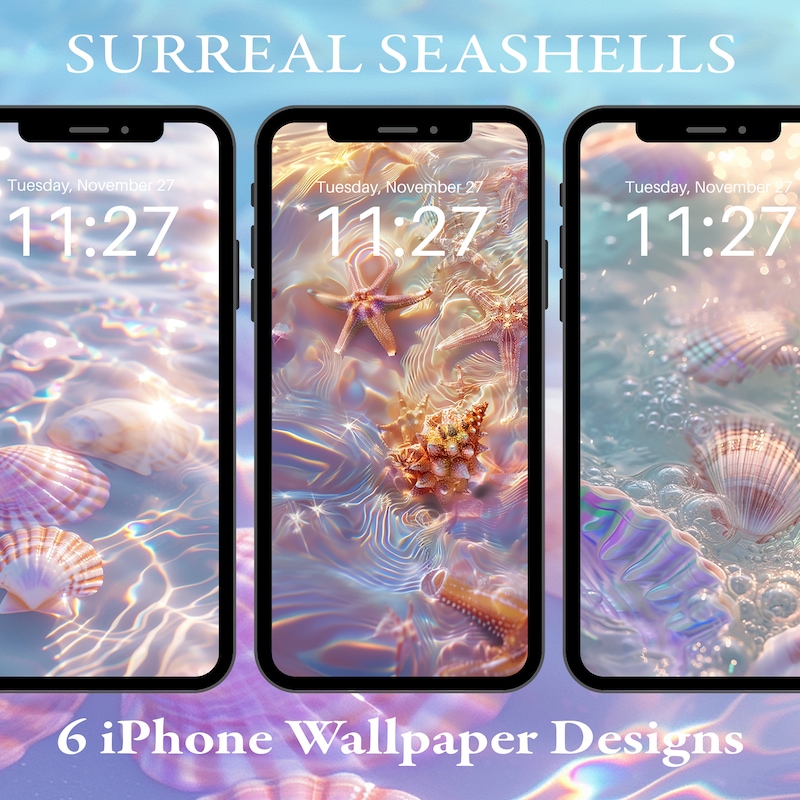 Seashell Wallpaper - Etsy
