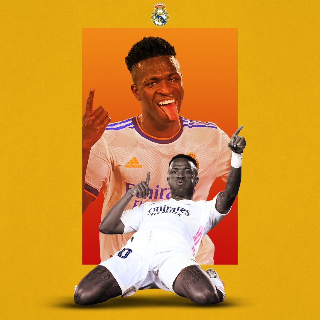 Vinicius Jr Soccer Printable - Etsy