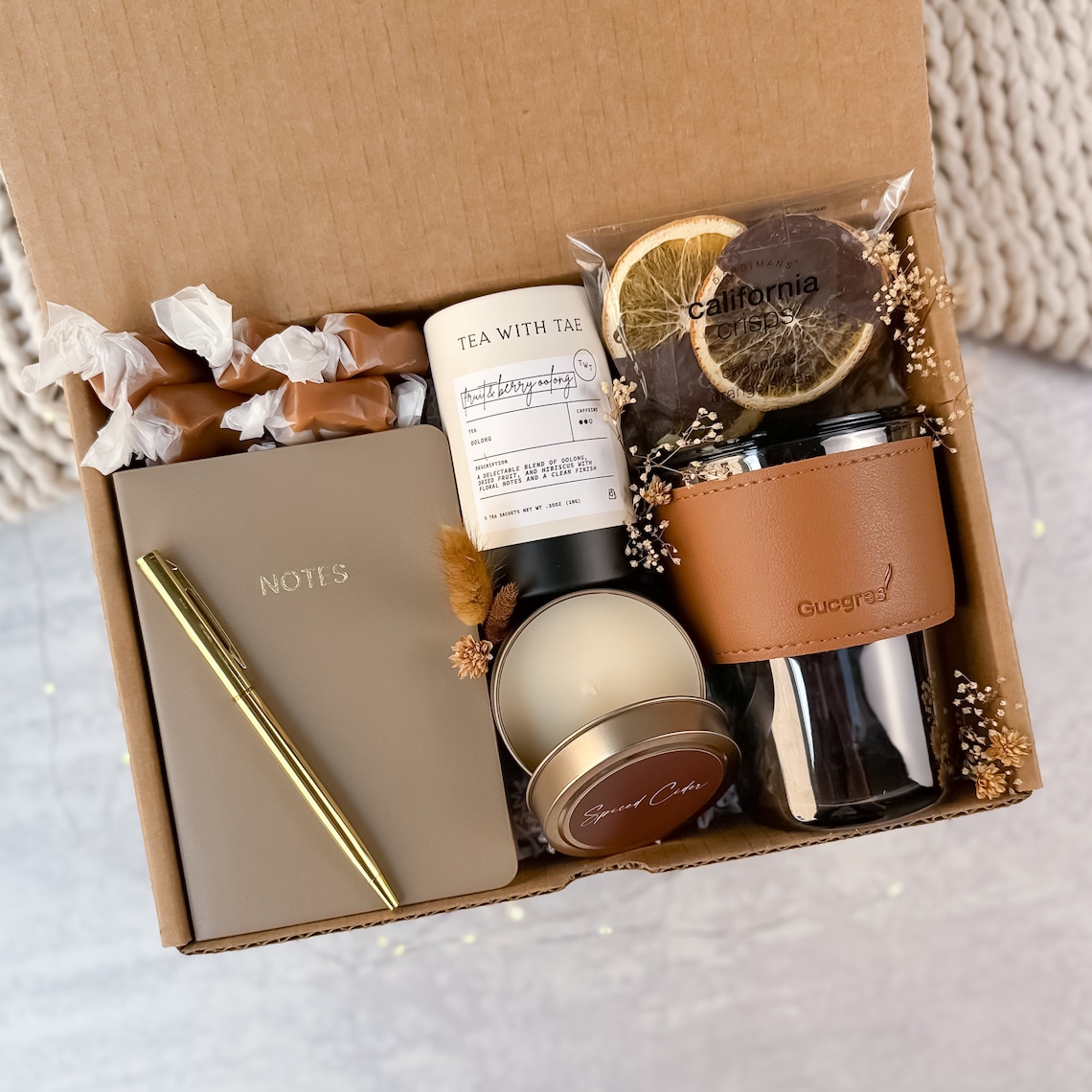 Hygge Fall Gift Box, Warm Gift, Gift for Woman, Gift for Man, Gift for ...