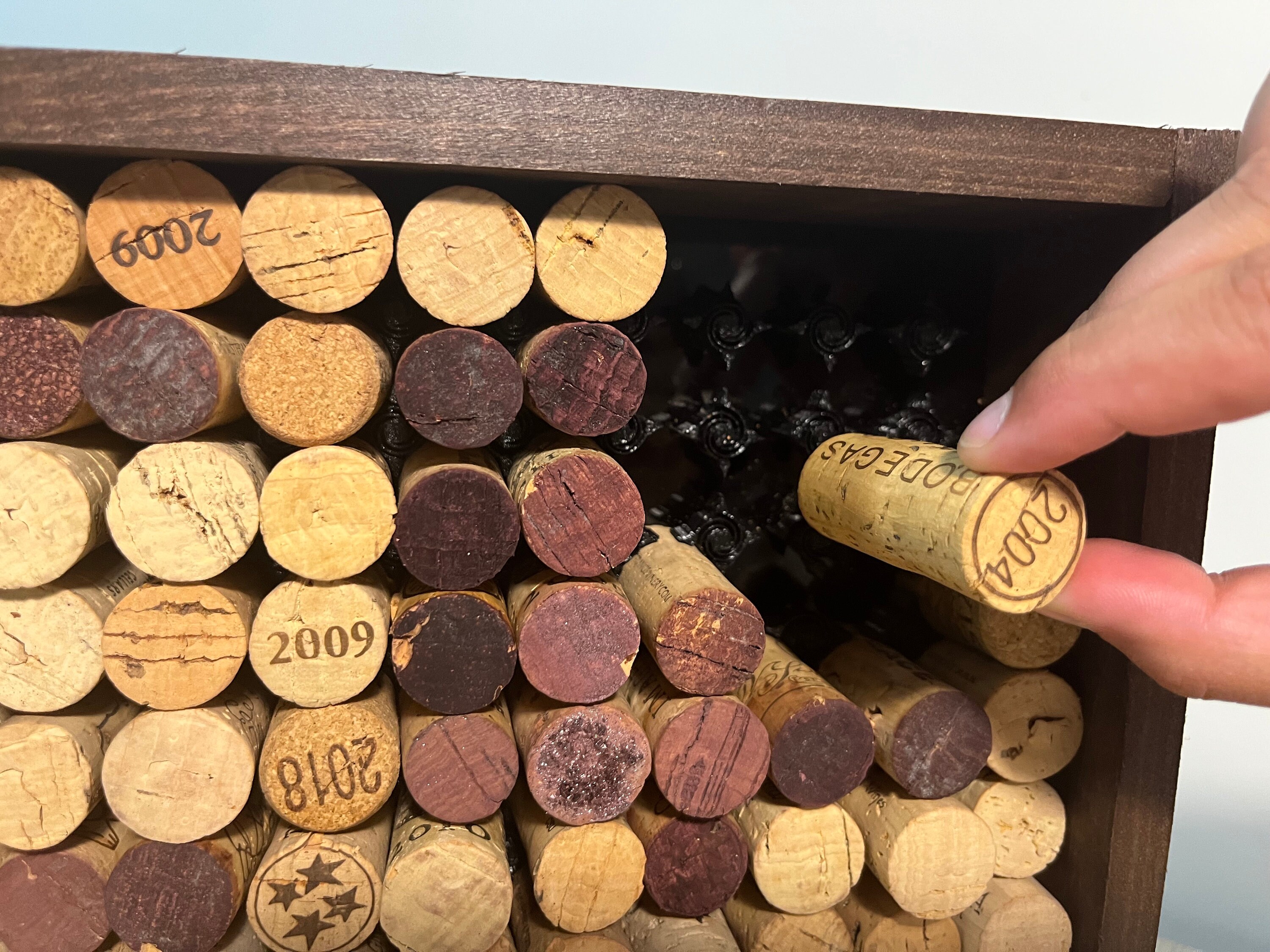 Changeable Wine Cork Pixel Art Sign - Etsy