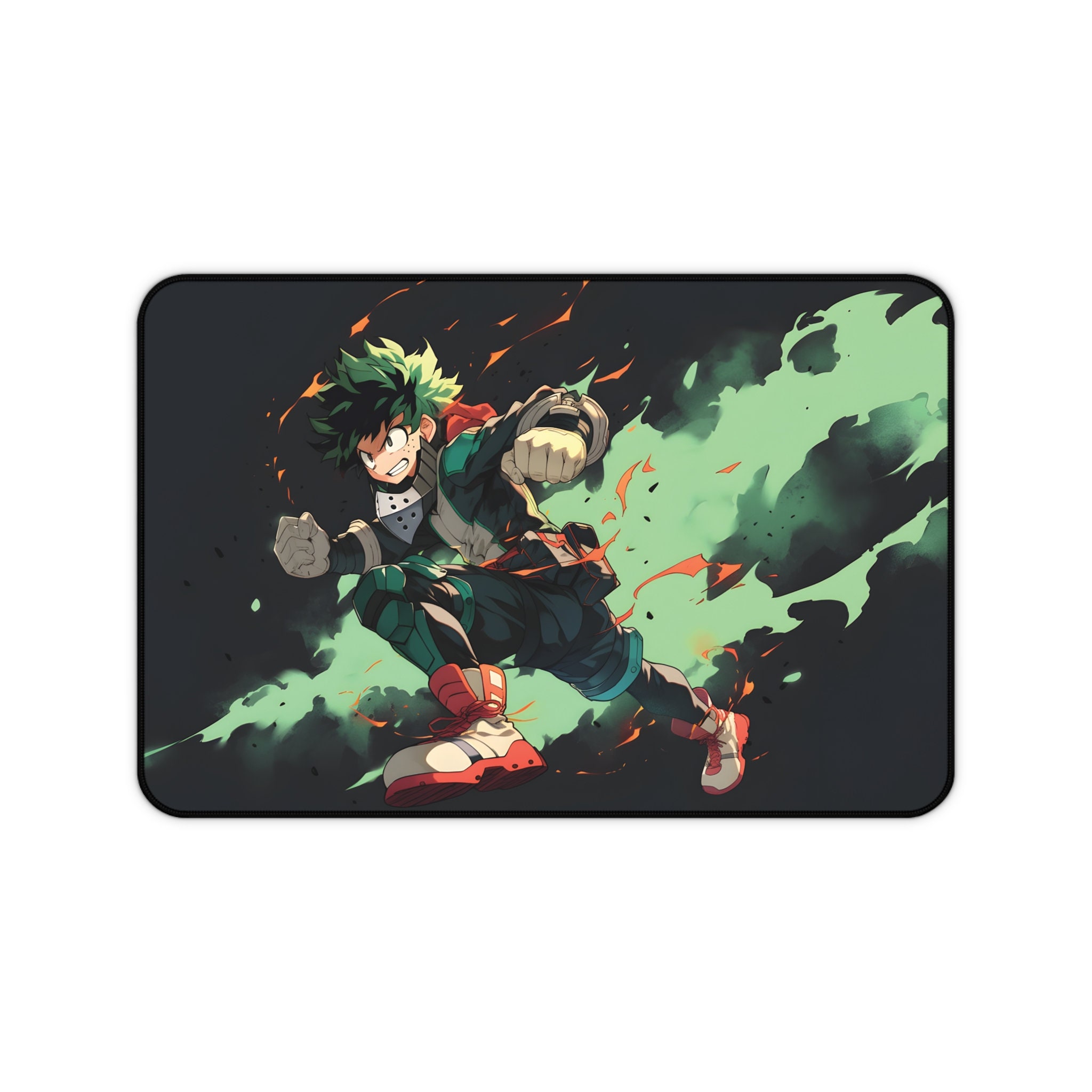 Deku Izuku Midoriya BNHA Desk Mat MH Academia Fanart Desk - Etsy