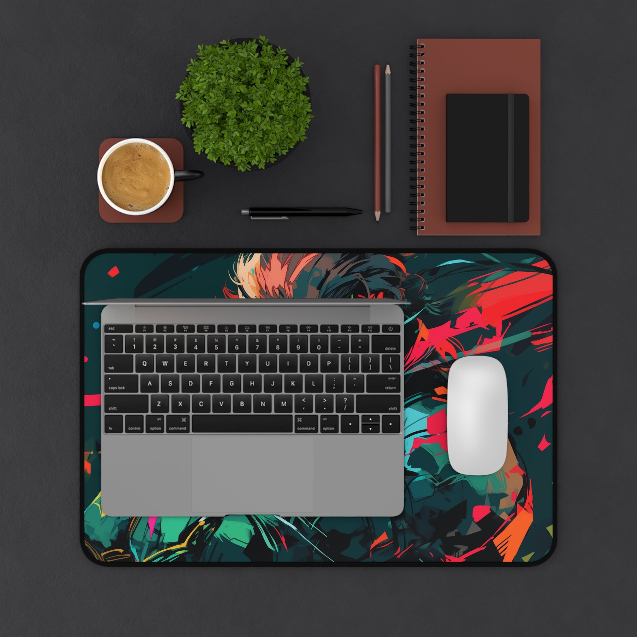 Metal Gear Solid Snake Fan Art Desk Mat, Stealthy Solid Snake Metal ...