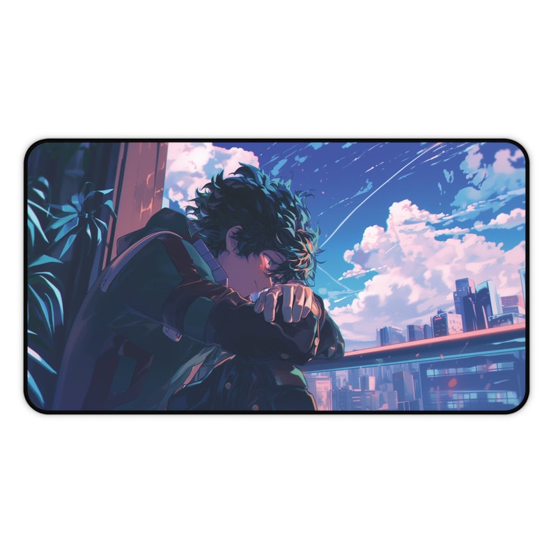Deku's Burden My Hero Academia Fanart Desk Mat, My Hero Academia Fanart ...