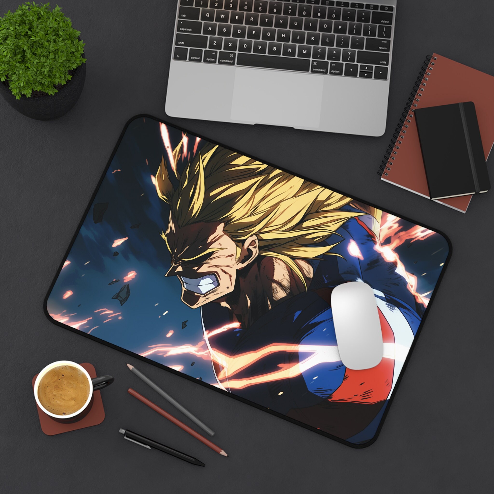 My Hero Academia All Might Desk Mat, BNHA Anime All Might Desk Mat, XXL ...