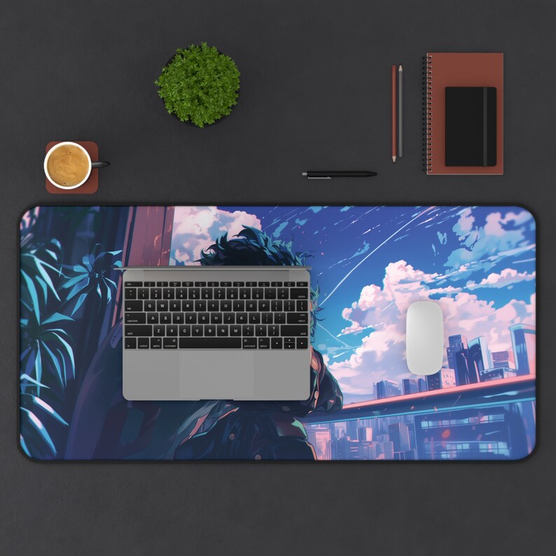 Deku's Burden My Hero Academia Fanart Desk Mat, My Hero Academia Fanart ...