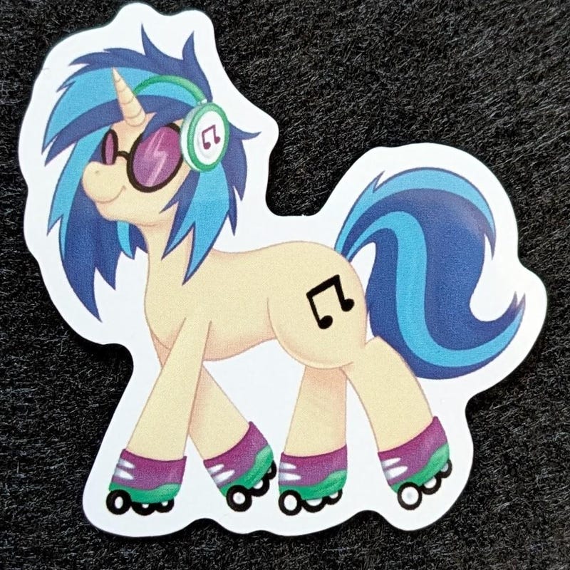 Vinyl Scratch Mlp - Etsy