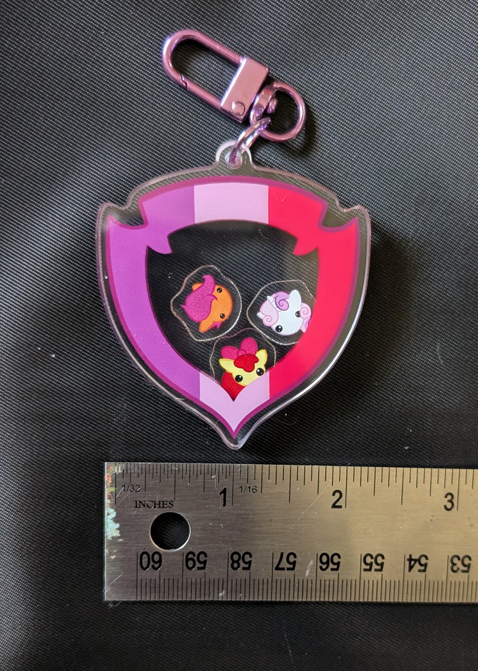 My Little Pony Shaker Keychains – Chibi Pie Sisters, Crusaders, Vinyl ...