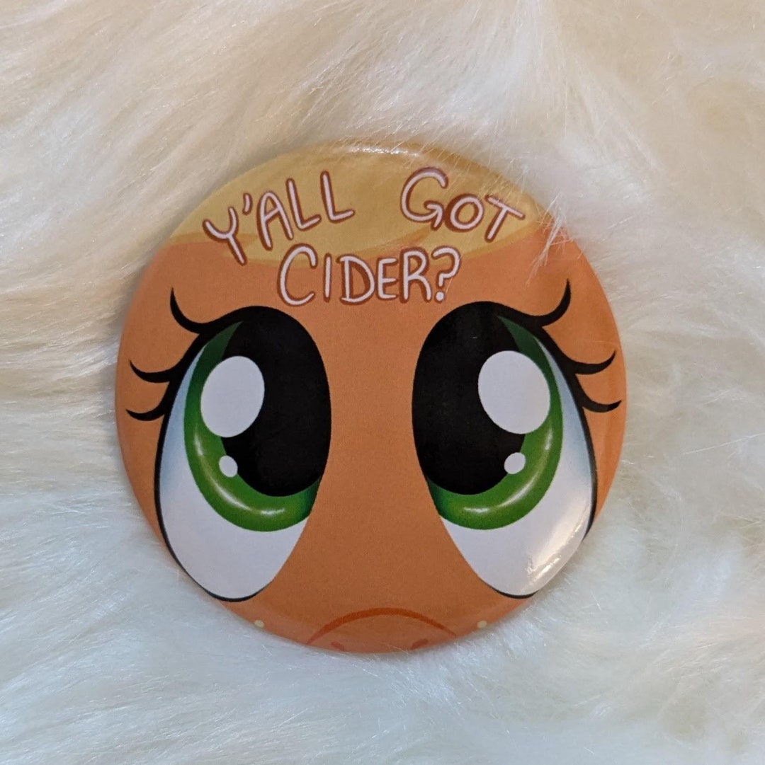 Applejack Bottle Opener Magnet – 'y’all Got Cider?' | MLP Inspired - Etsy