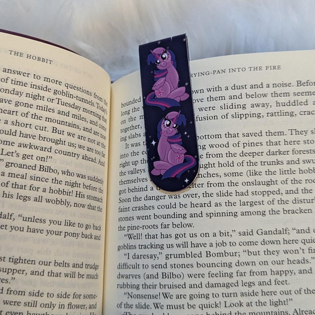 Magnetic Pony Bookmark, Twilight Sparkle Reader Bookmark | MLP Inspired ...