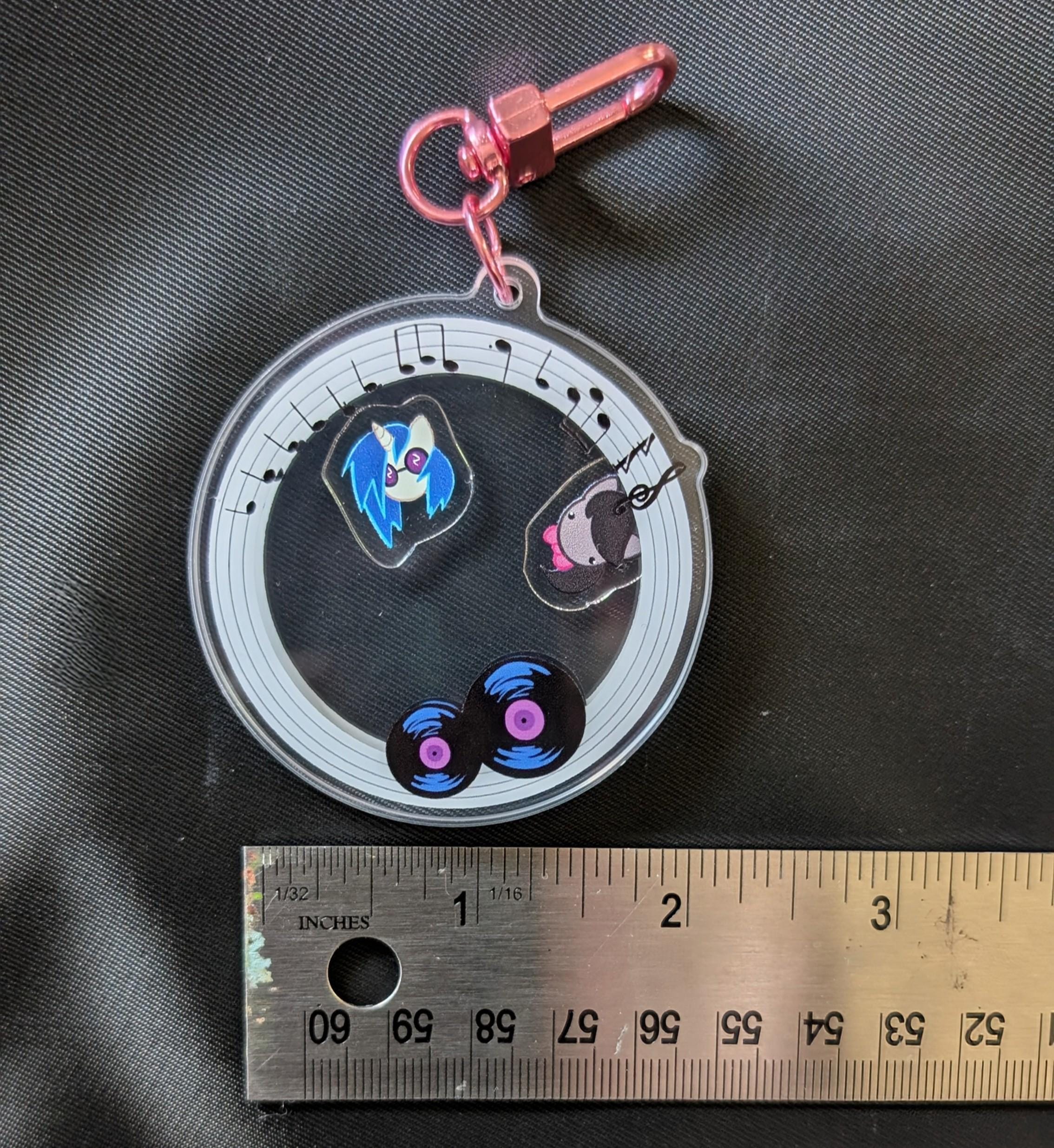 My Little Pony Shaker Keychains – Chibi Pie Sisters, Crusaders, Vinyl ...