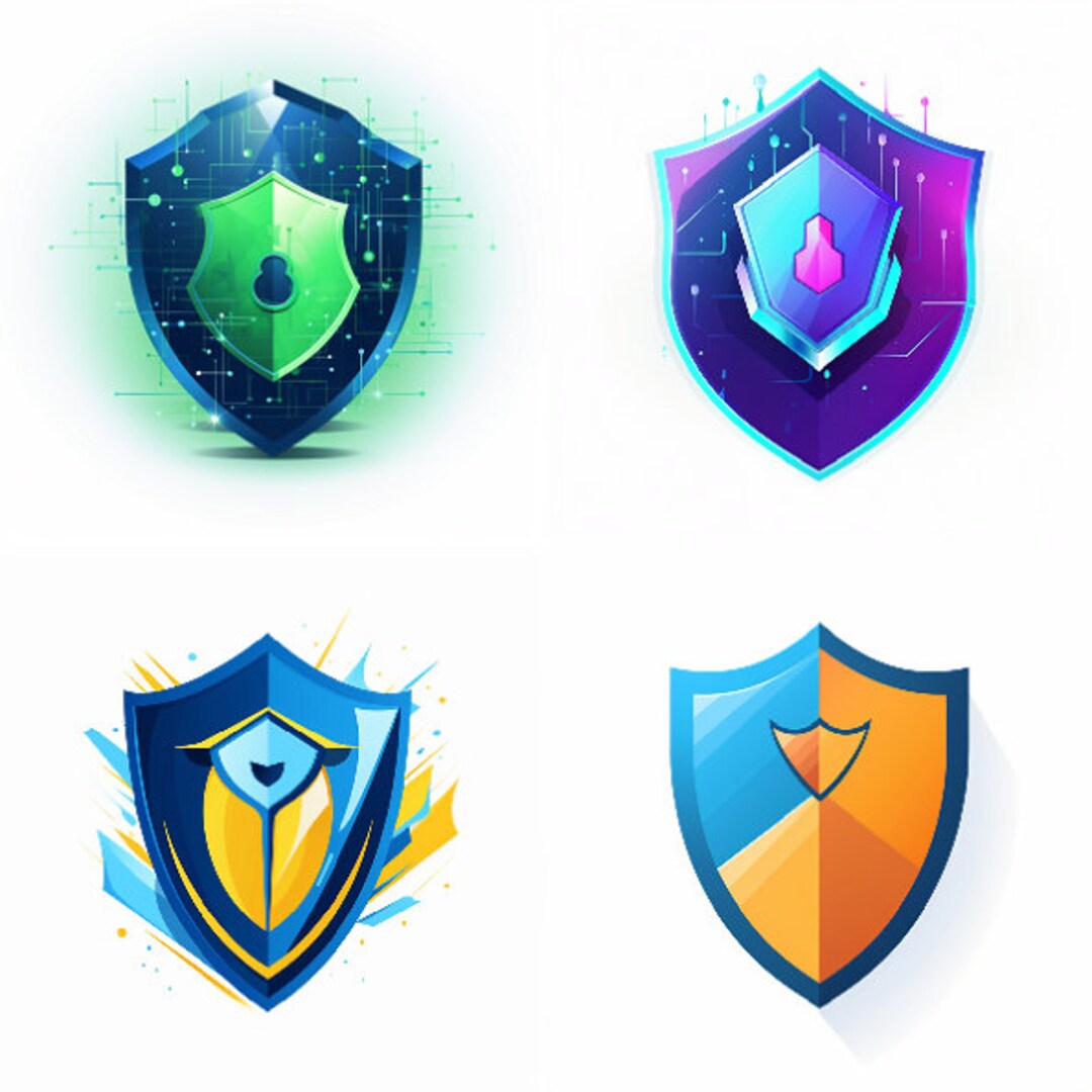 Spectrum Sentinel Cyber Security Logo Set in Dynamic Technicolor ...