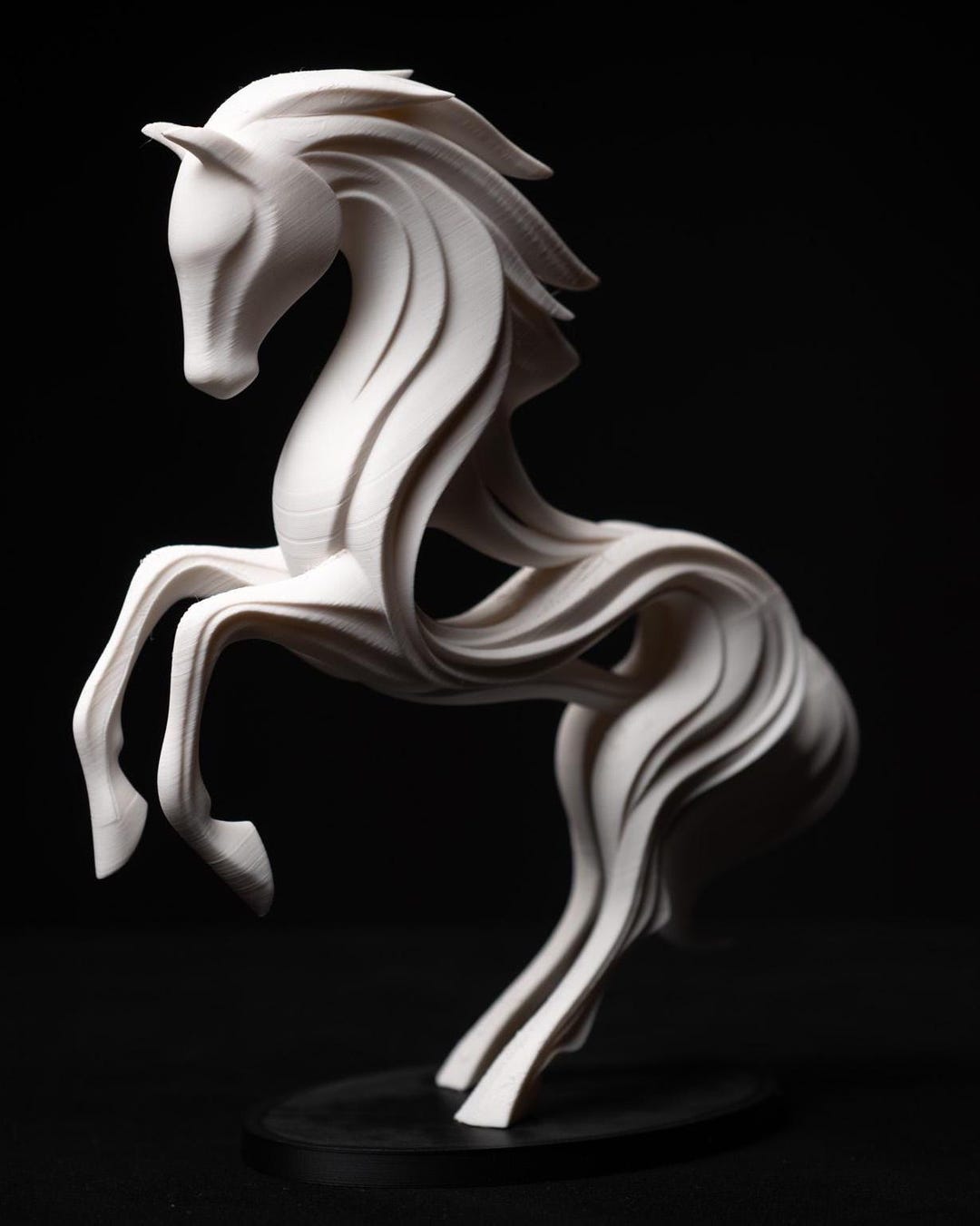 Abstract Spirit Horse Sculpture | Modern Home Decor, UK Made - Etsy