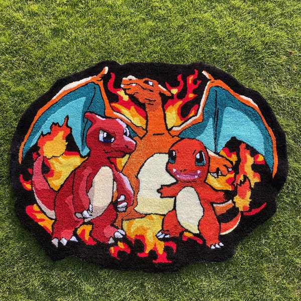 Charizard Rug - Etsy