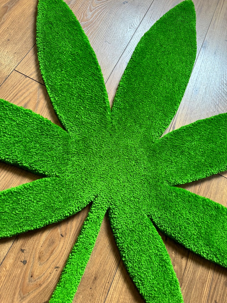 Weed Rug, Marijuana Leaf, Cannabis Rug, Handmade, 420 Rug, - Etsy