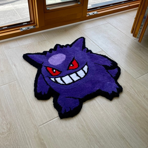 Gengar Rug - Etsy