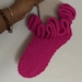 Crochet Sock Ruffle Footies Pattern - Etsy