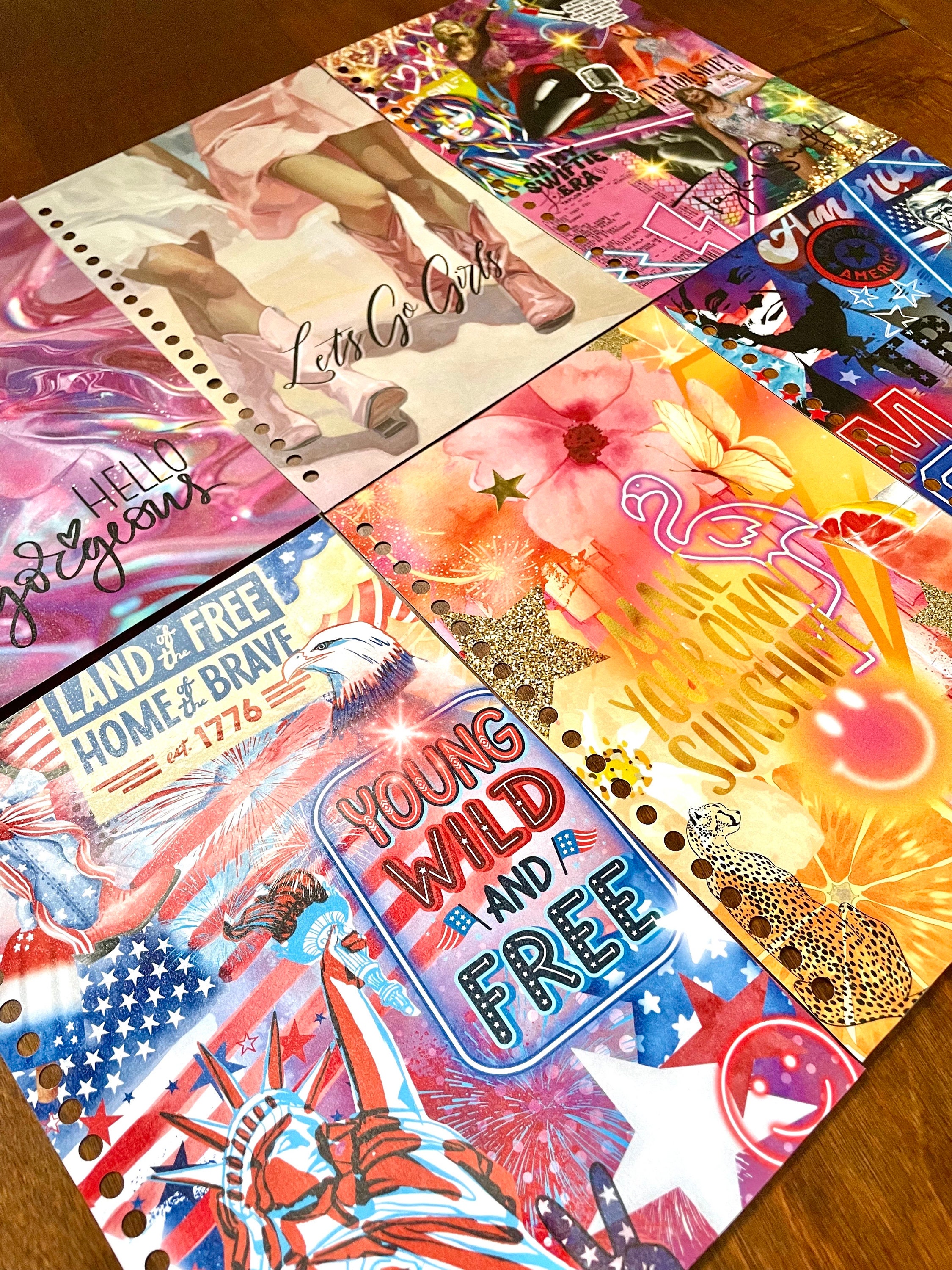 Preppy Spiral Notebooks for Kids, Teens, Adults I 100 Lined Pages, A5 ...