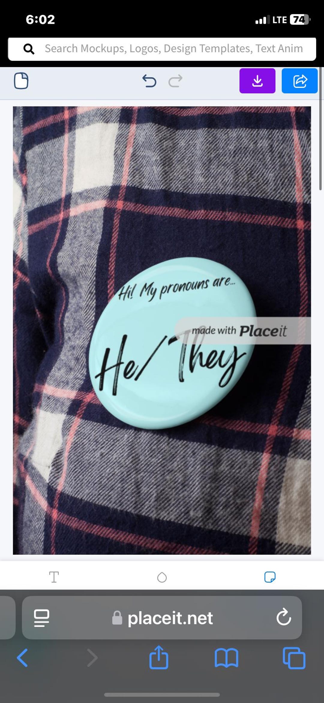 Custom Pronoun Pin Design: Made to Order - Etsy