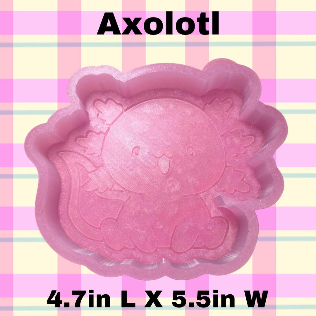 Axolotl Silicone Mold: Resin, Clay & Freshies - Etsy