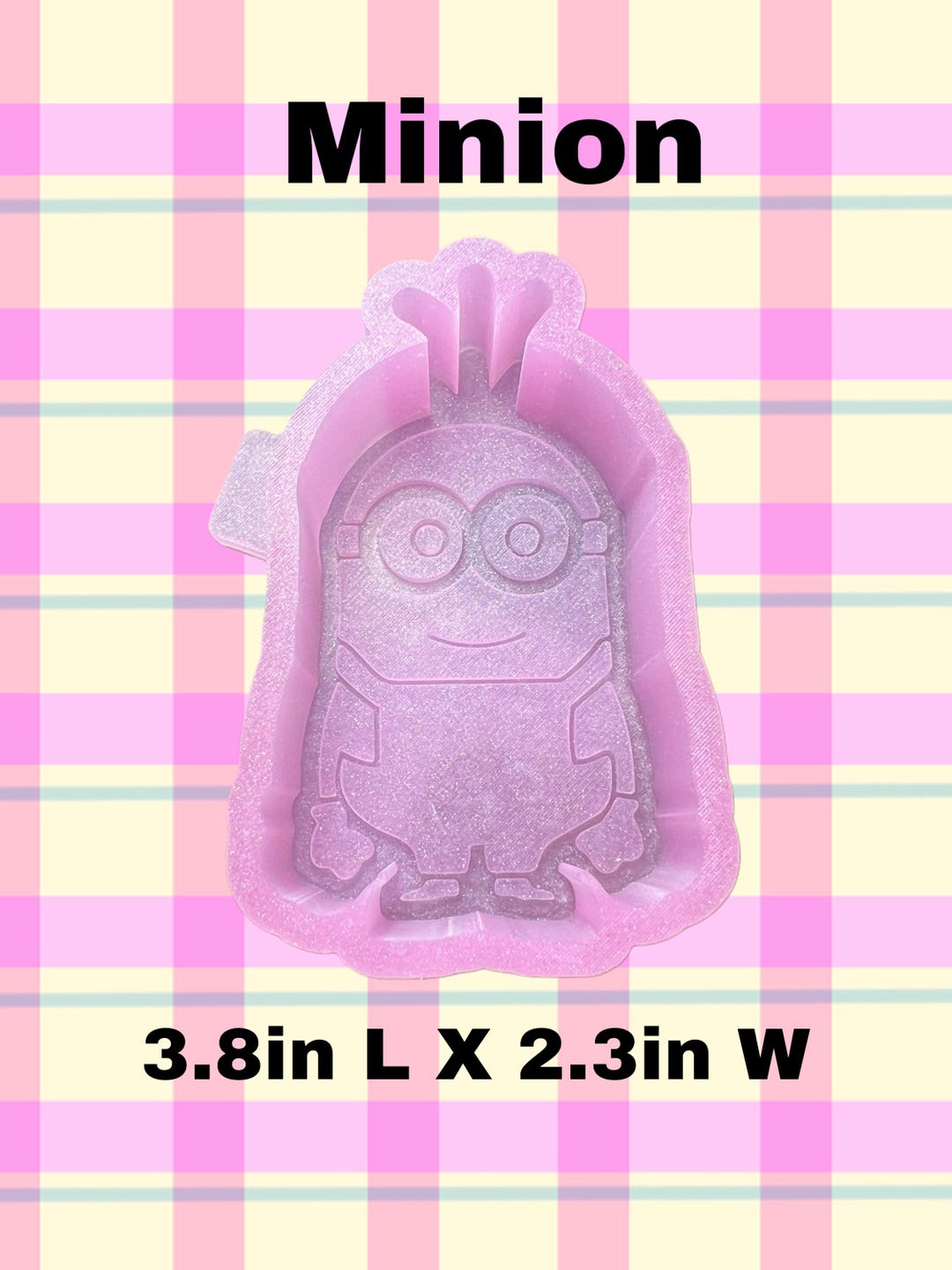 Minion Silicone Mold | Silicone Mold | Freshies Mold | Clay Mold ...