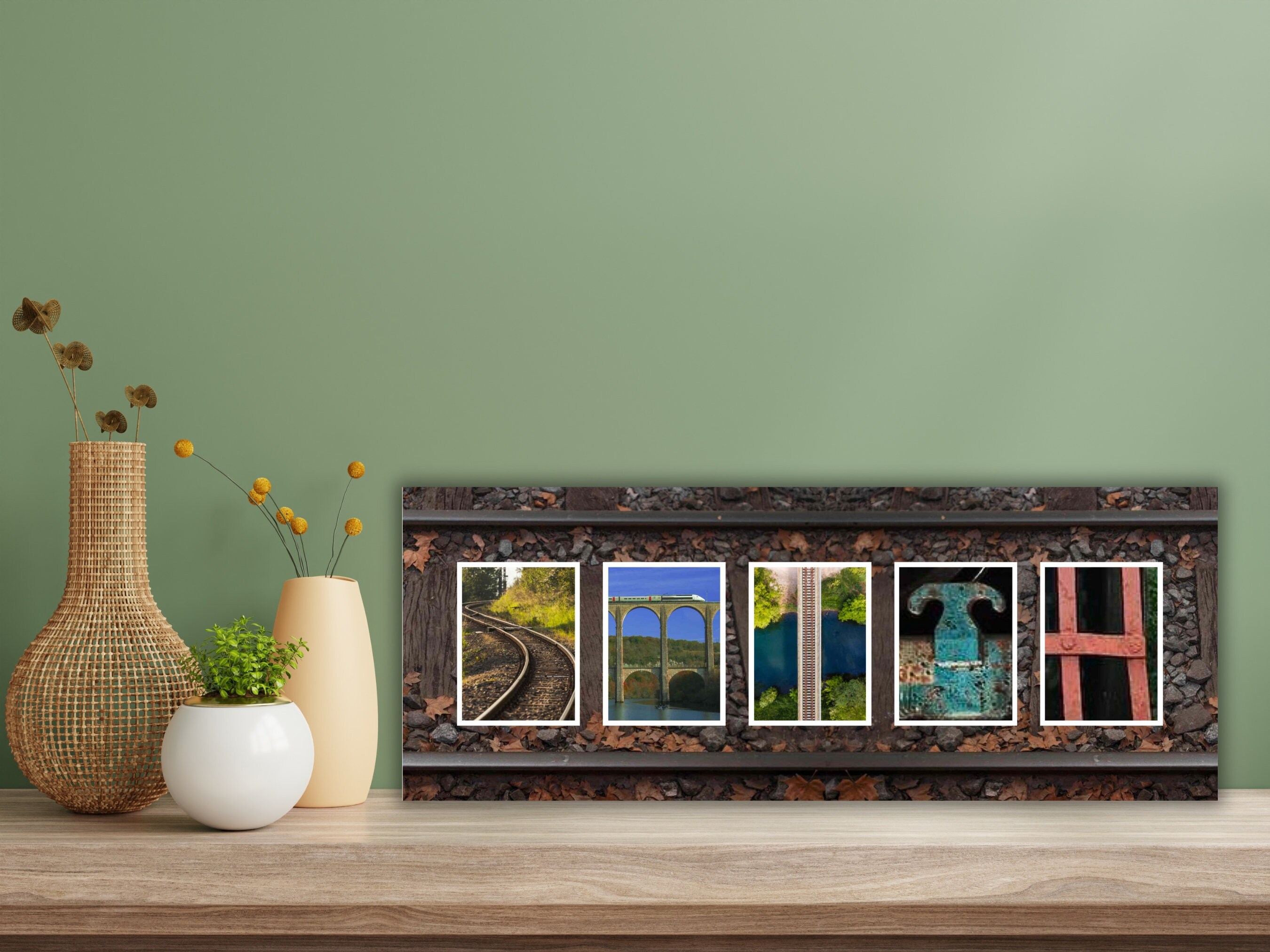 Train Name Art, Personalized Train Gift, Train Art and Train Decor That ...