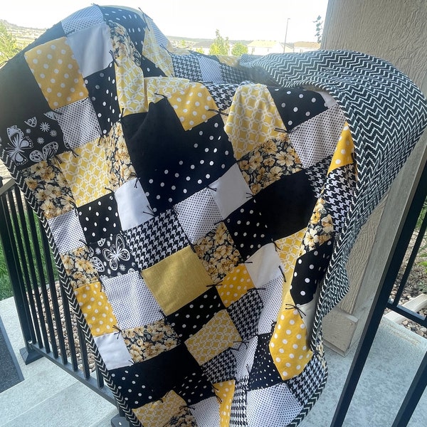 Bumble Bee Quilt Pattern - Etsy