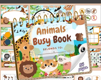 Dinosaur Busy Book Printable Toddler Preschool Activity Book Toddler ...