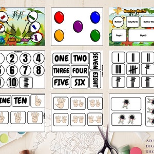 Dinosaur Busy Book Printable Toddler Preschool Activity Book | Toddler ...