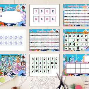 Mermaid Busy Book Printable Toddler Preschool Activity Book | Toddler ...