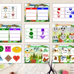 Dinosaur Busy Book Printable Toddler Preschool Activity Book | Toddler ...