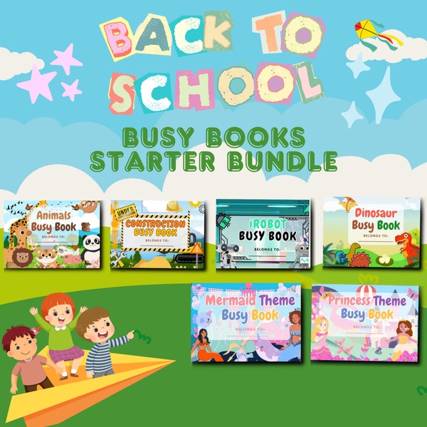 Busy Books - Etsy