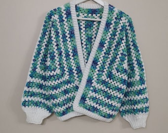 Hexagon Cardigan Crochet Pattern - Etsy